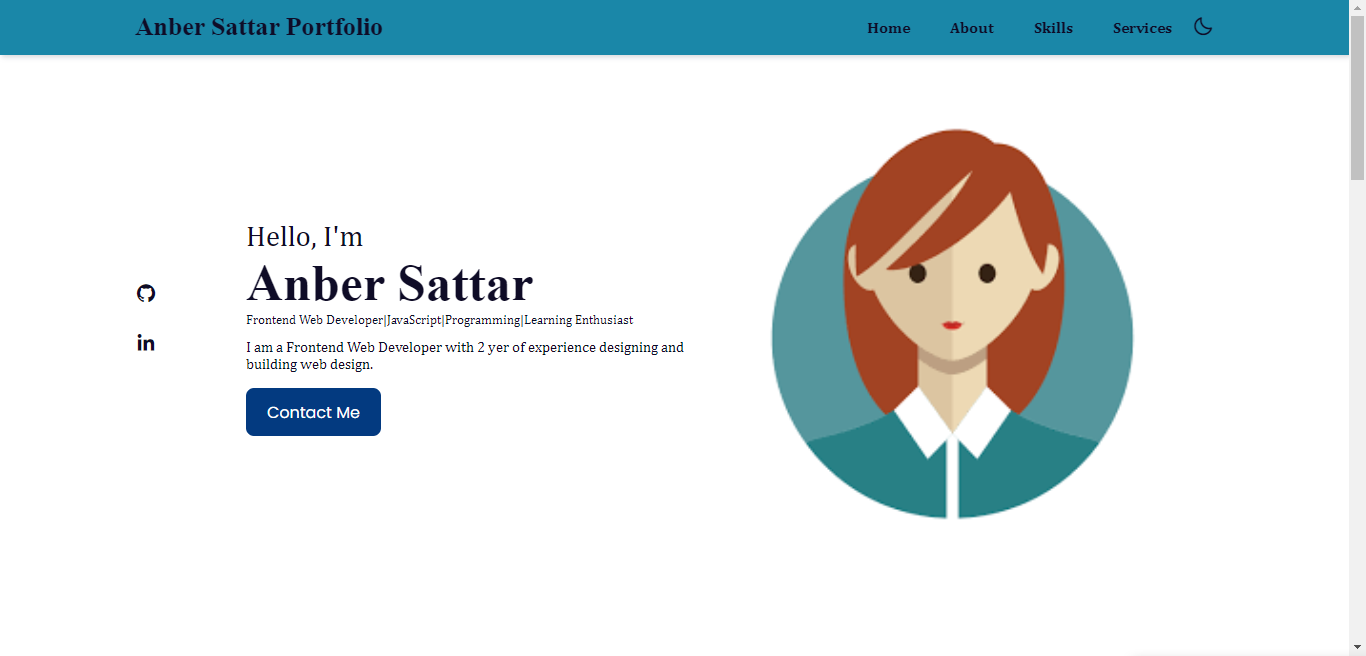 My- Personal Portfolio Website